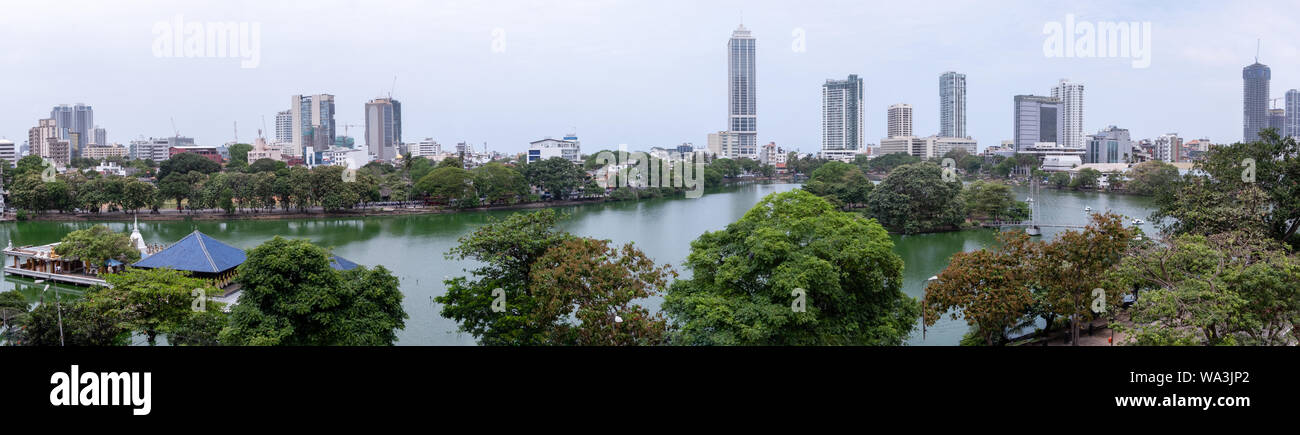 Panoramic skyline of Colombo Sri Lanka Stock Photo - Alamy