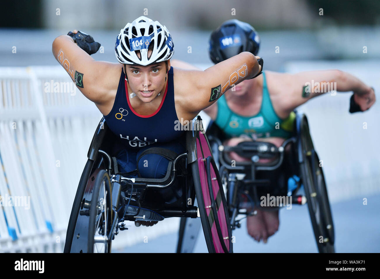 Odaiba, Tokyo, Japan. Credit: MATSUO. 17th Aug, 2019. Jade Hall (USA ...
