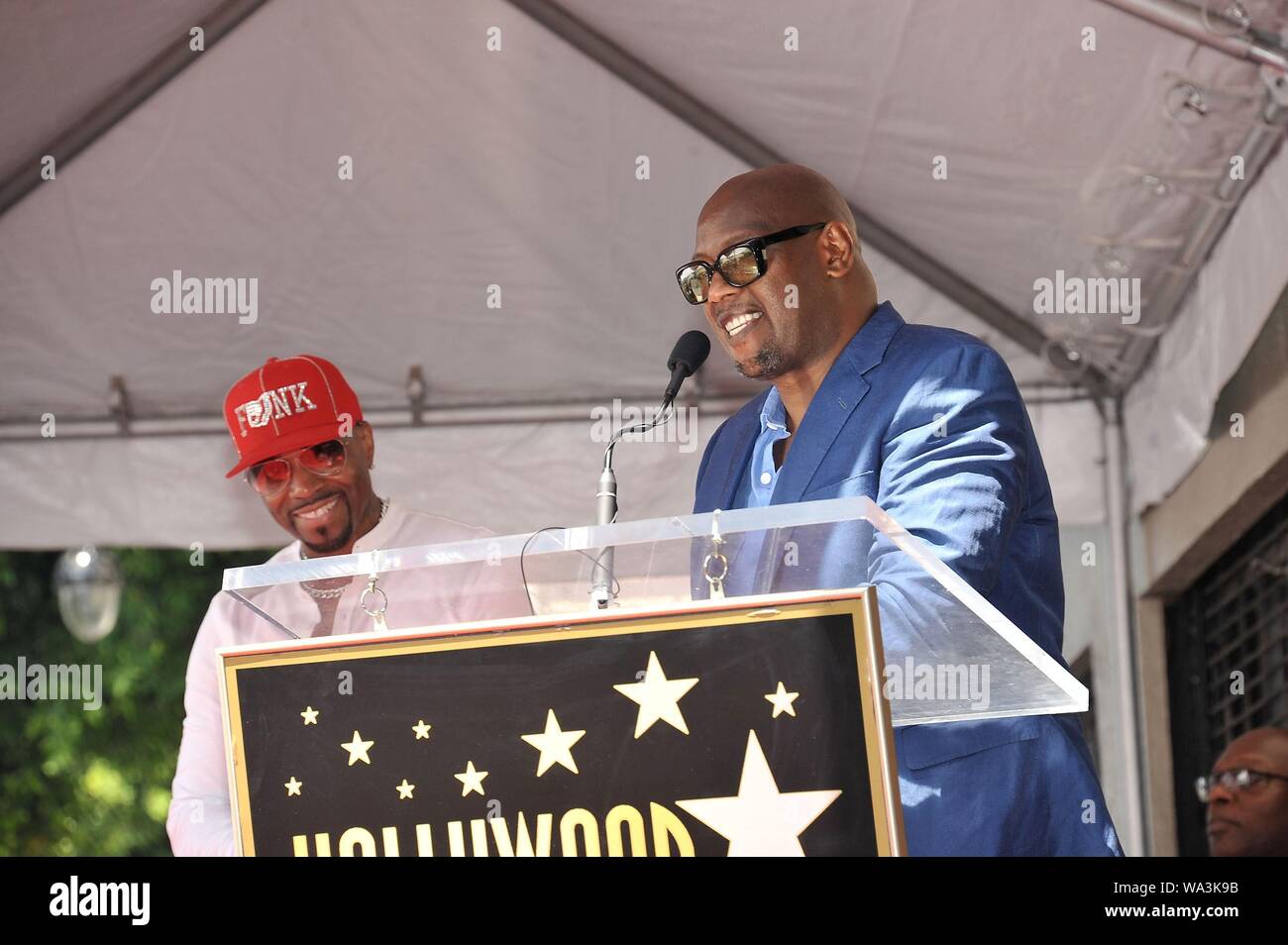 Los Angeles, CA. 16th Aug, 2019. Teddy Riley, Andre Harrell at the ...