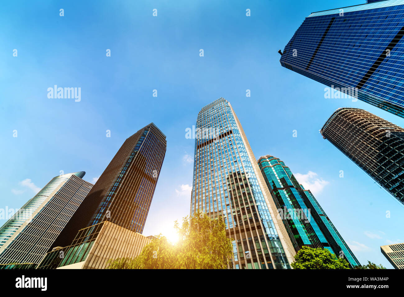 Modern office building in a big city Stock Photo - Alamy