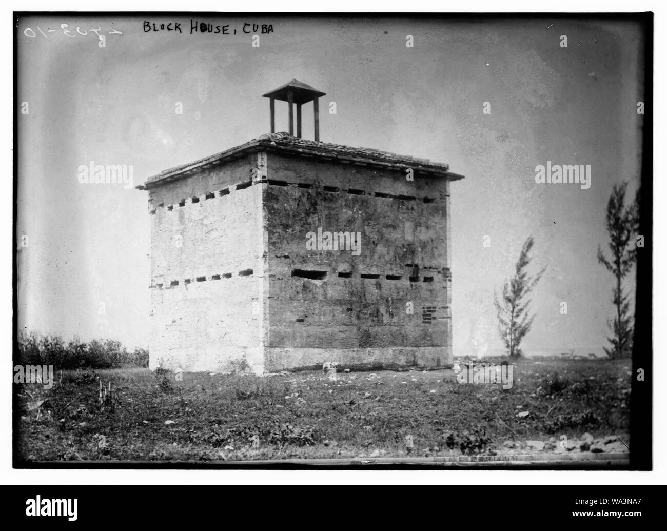 The block house Black and White Stock Photos & Images - Alamy