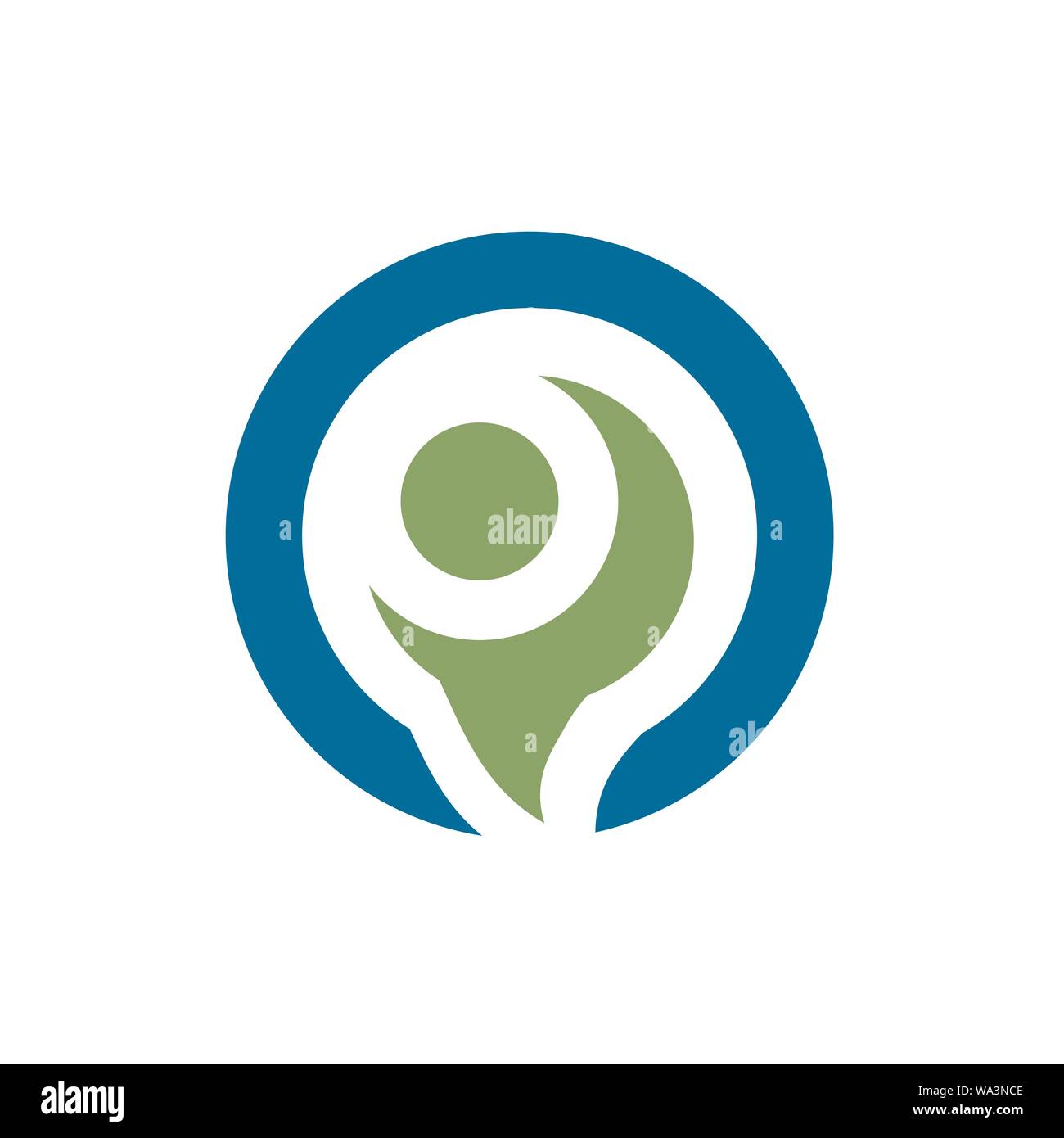 Reach or Achievement Logo. Clean and simple logo template, vector ...