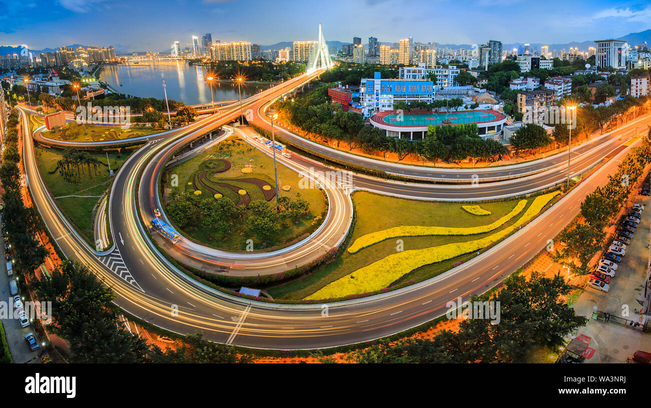 Fuzhou road hi-res stock photography and images - Alamy