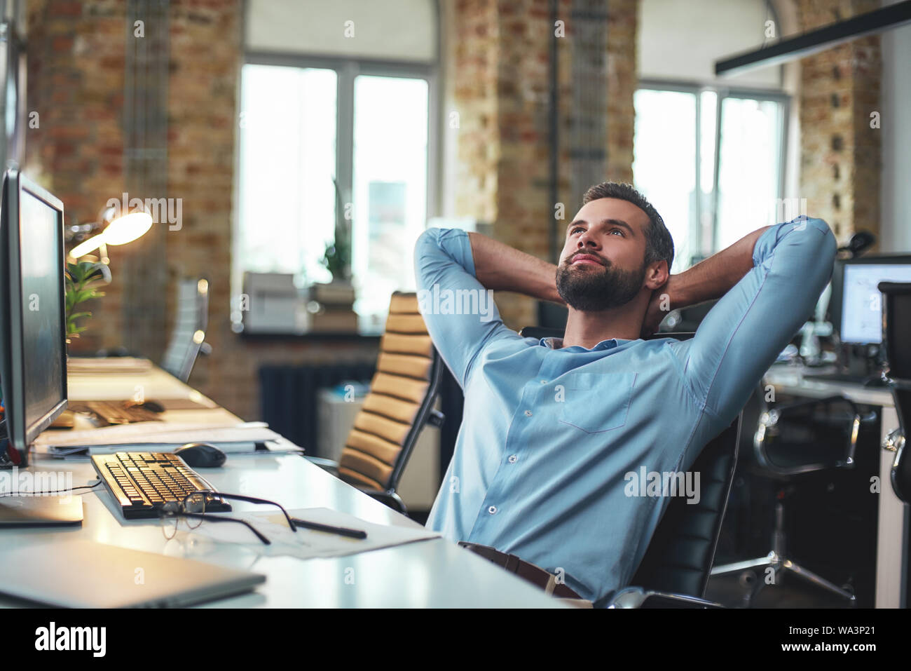 Workplace candid hi-res stock photography and images - Alamy