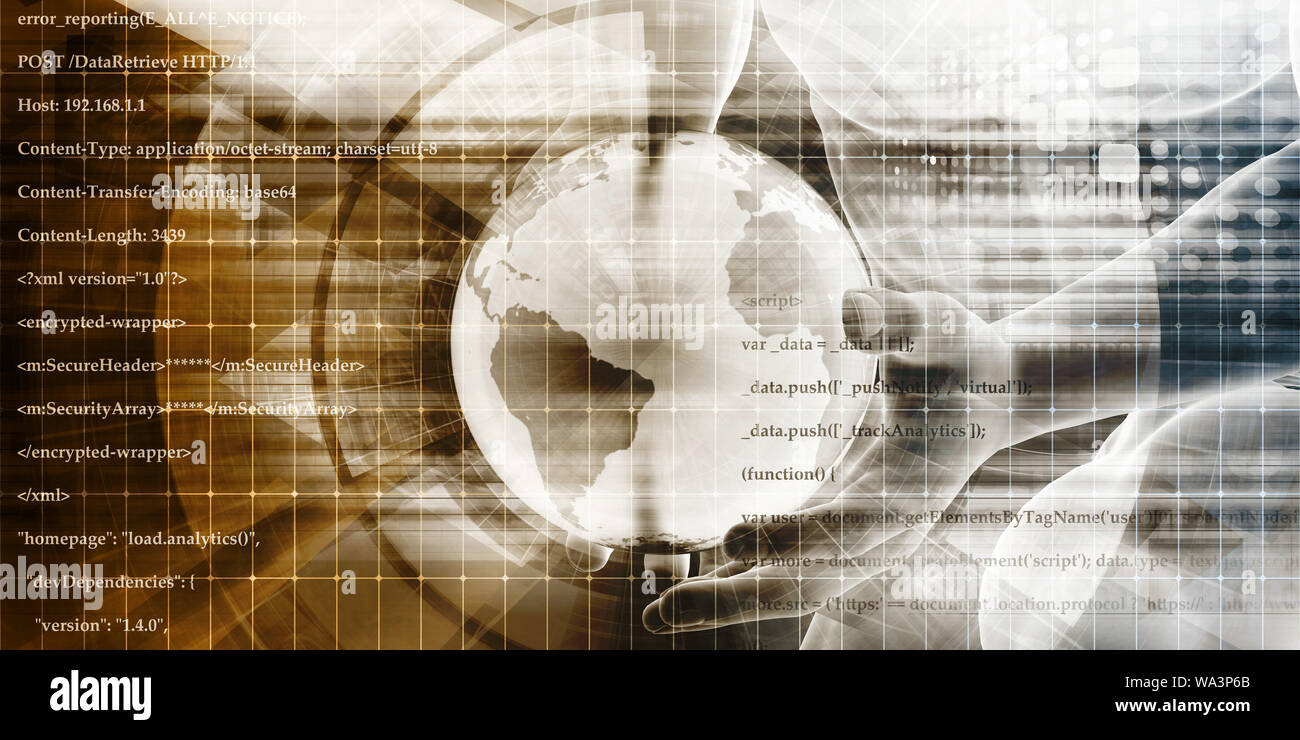 Training Portal for Global Education Online Art Stock Photo - Alamy