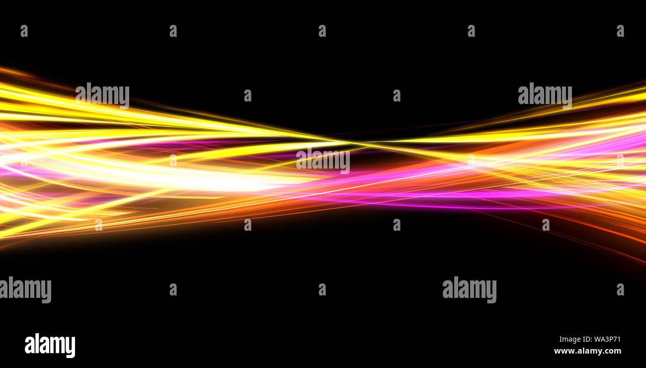 Pure Energy Lines as a Modern Concept Art Stock Photo - Alamy