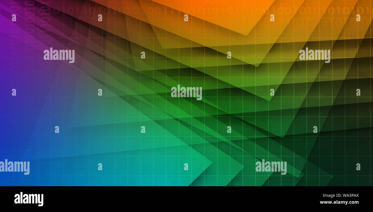 Technology Concept Abstract Presentation Background Creative Art Stock ...