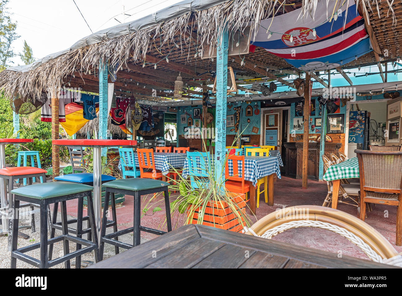 Czech Inn in Bodden Town, Grand Cayman Islands Stock Photo - Alamy