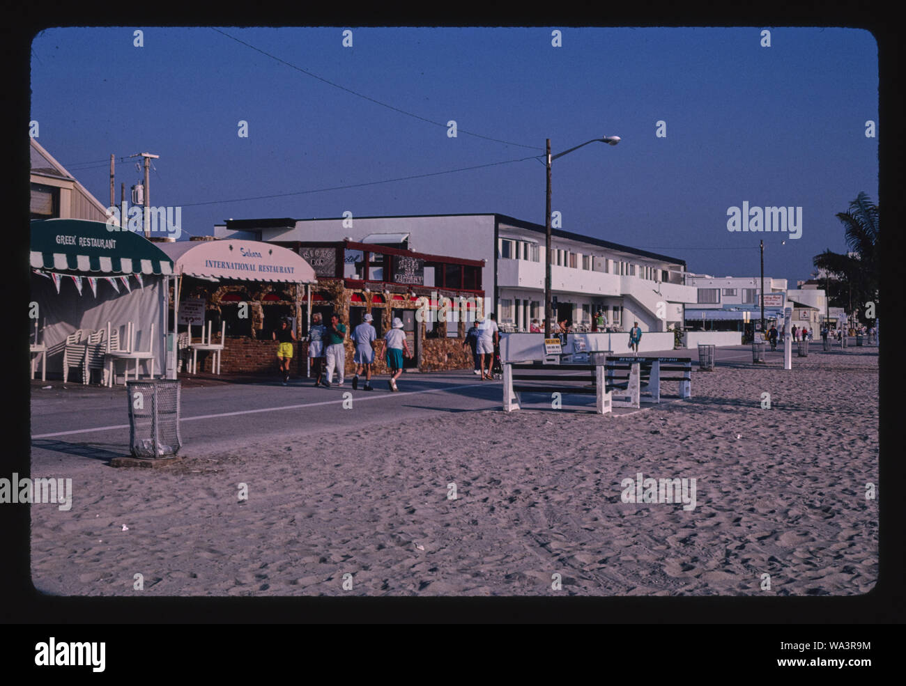 Boardwalk, Hollywood Beach, Florida Stock Photo - Alamy