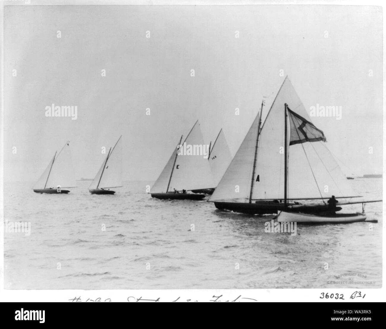 Sail boat sailboats Black and White Stock Photos & Images - Alamy