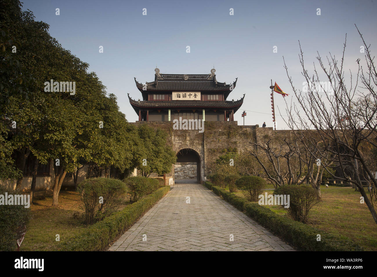 Suzhou panmen gate Stock Photo - Alamy