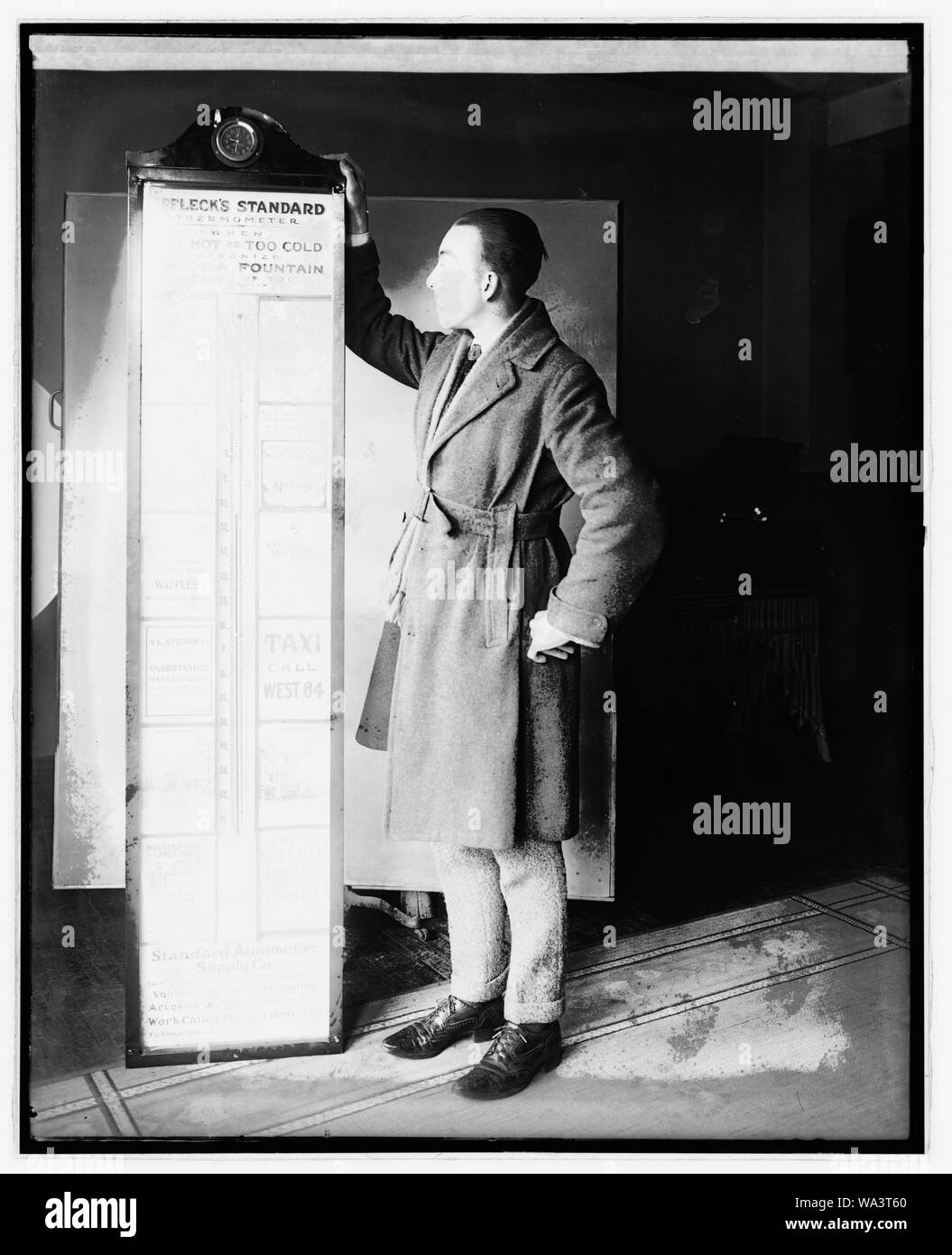 Bob Marrion & thermometer Stock Photo - Alamy