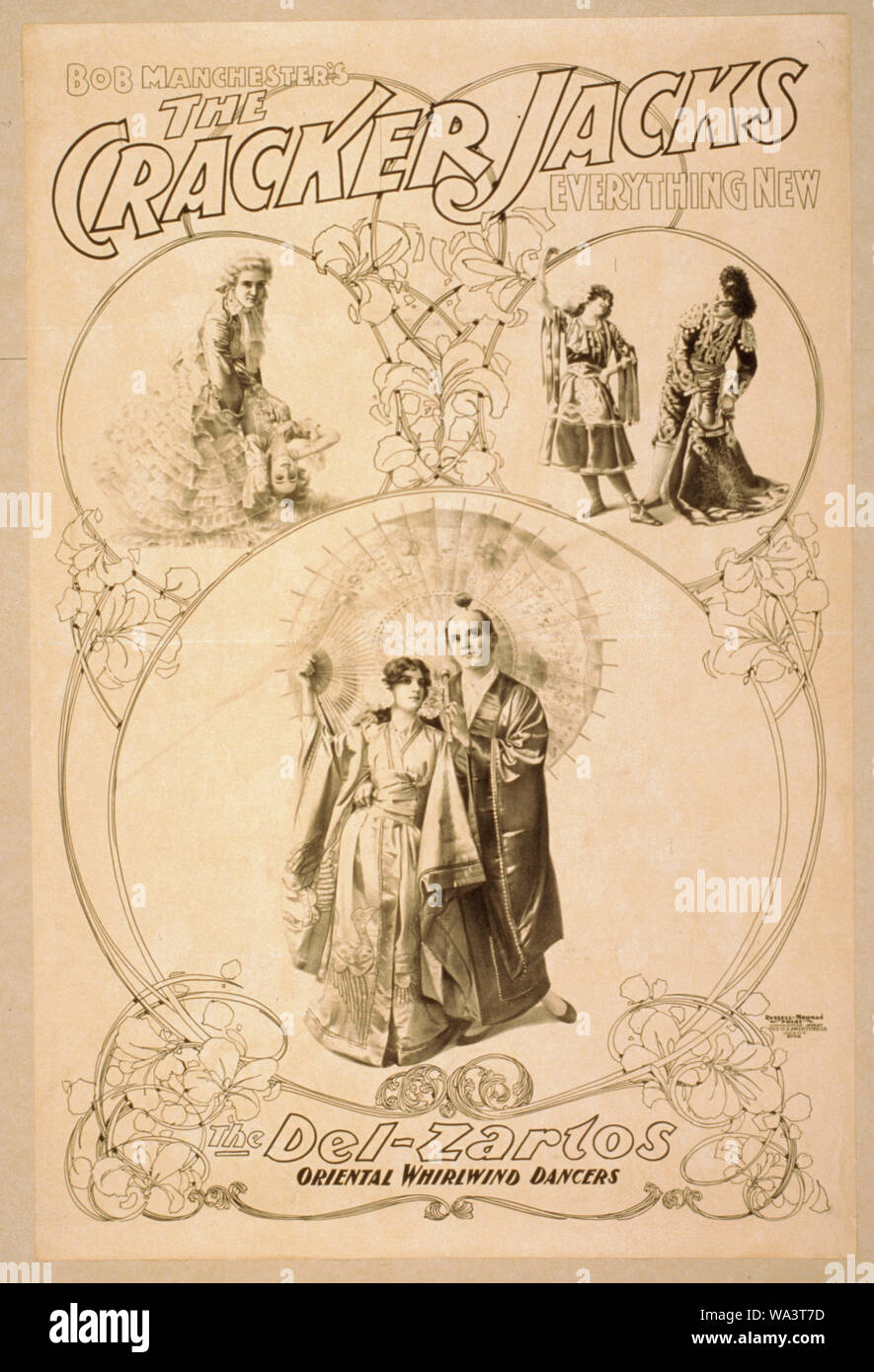 Bob Manchester's The Cracker Jacks everything new Stock Photo - Alamy