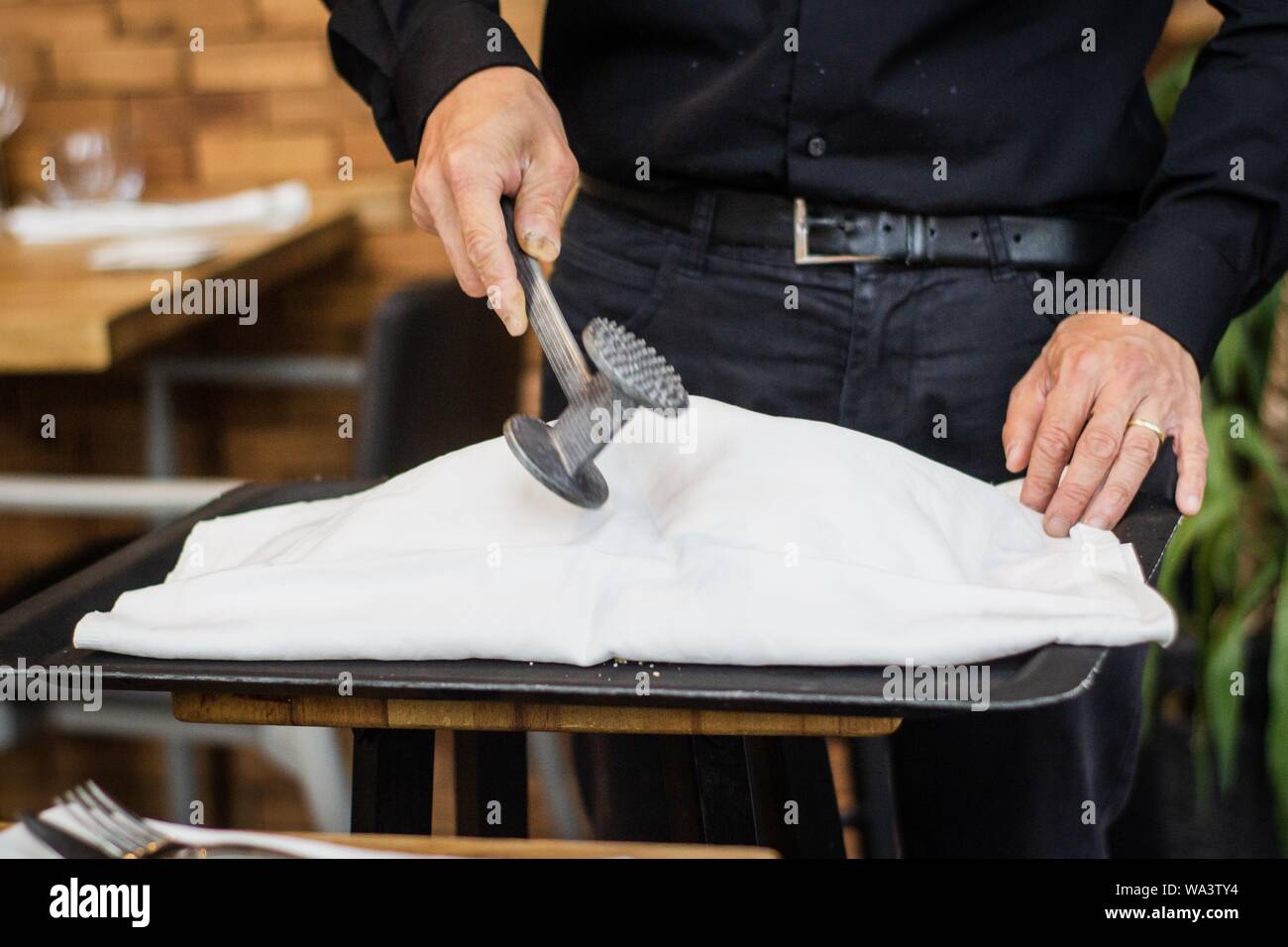 Tenderizing hi-res stock photography and images - Alamy