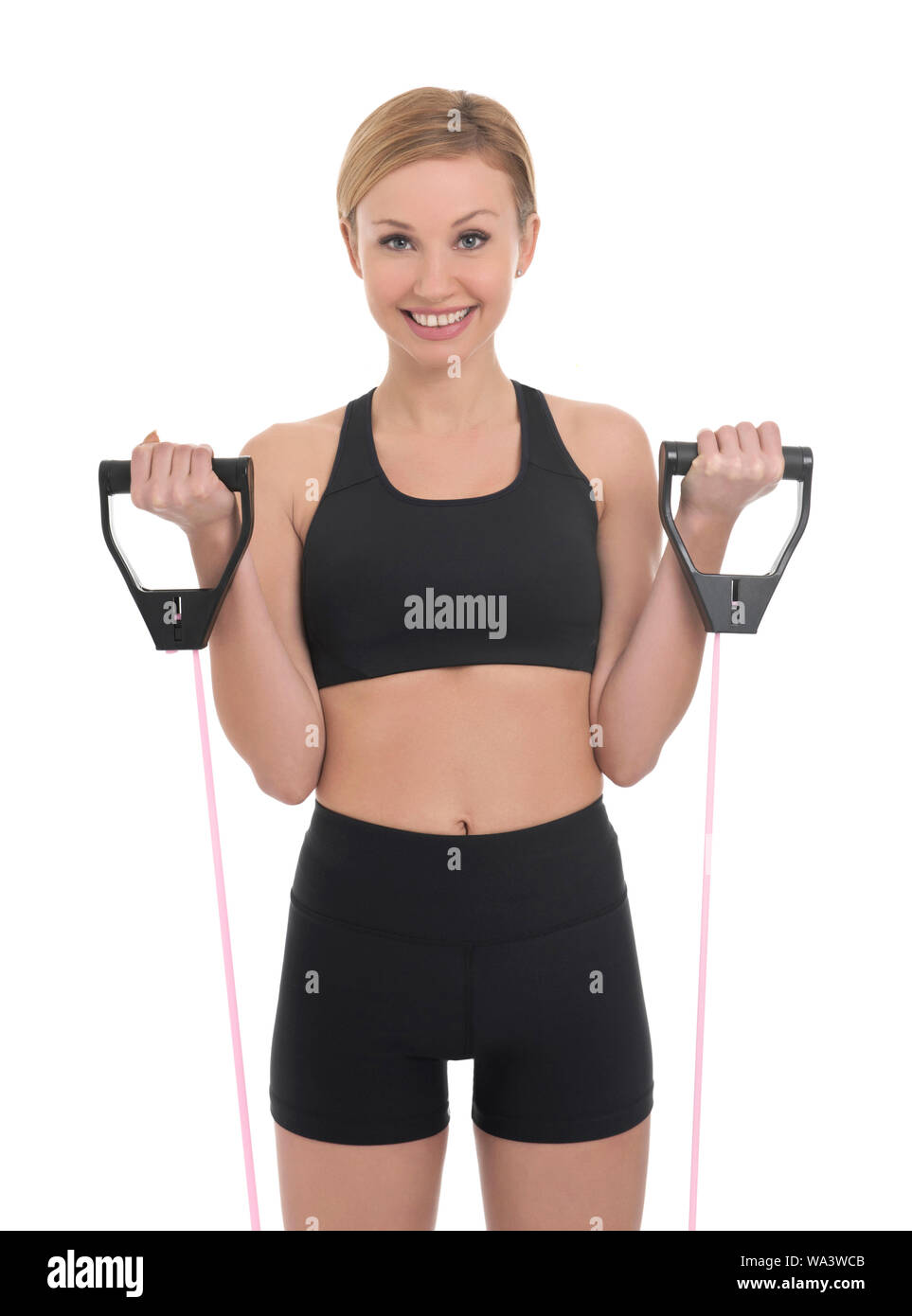 Girl exercising on hi-res stock photography and images - Alamy