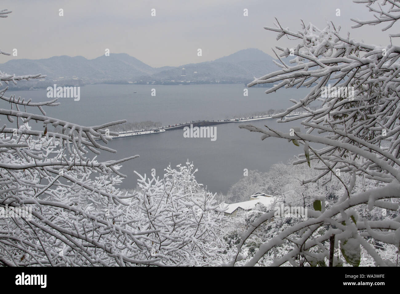 Hangzhou west lake snow hi-res stock photography and images - Alamy