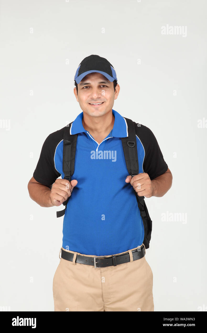 Delivery boy carrying hi-res stock photography and images - Alamy