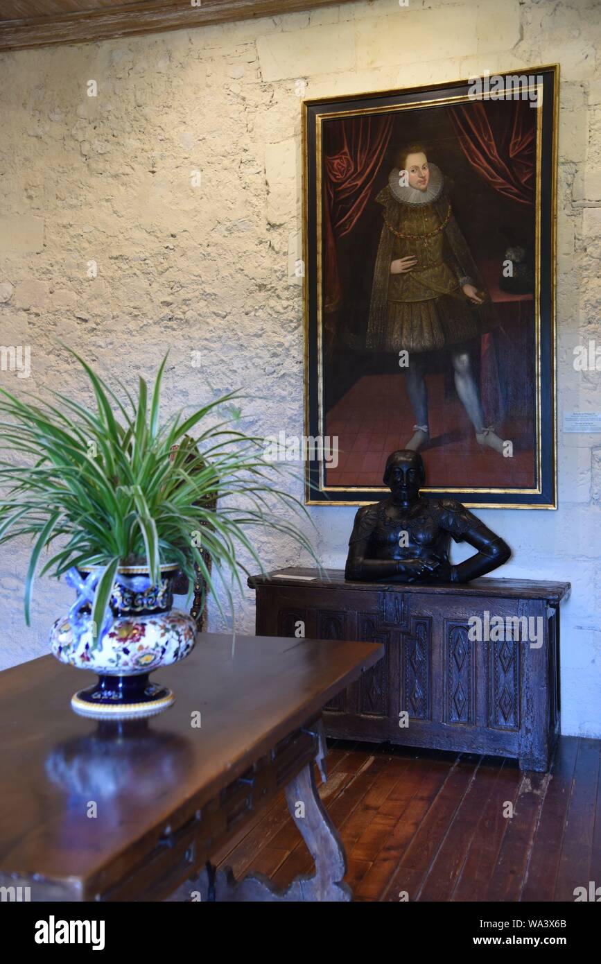 Villandry chateau interior hi-res stock photography and images - Alamy