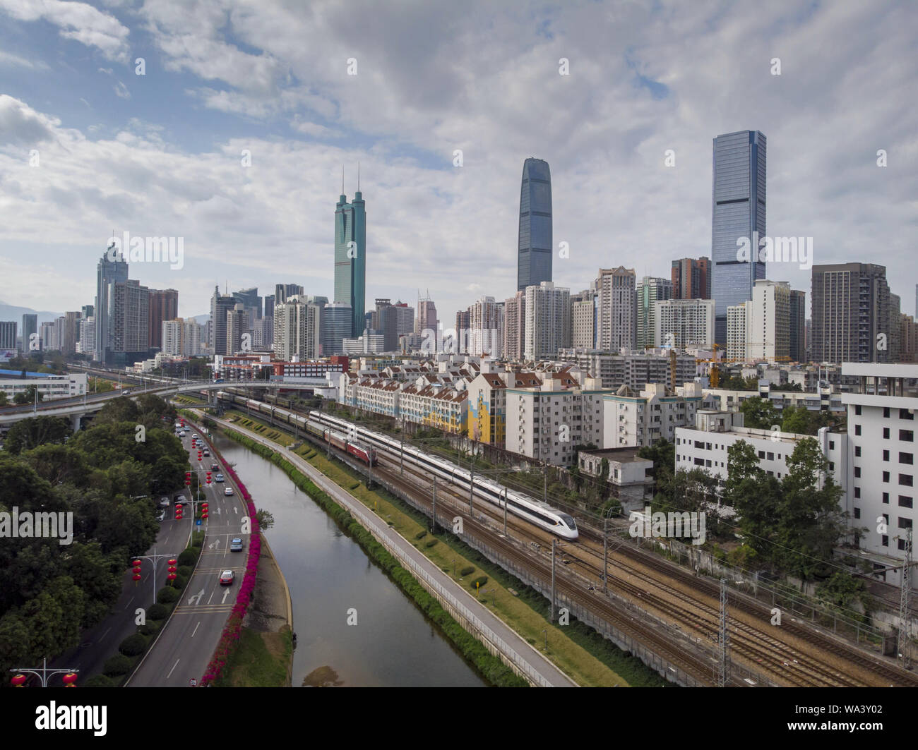 Shenzhen China Shenzhen Luohu Railway High Resolution Stock Photography ...