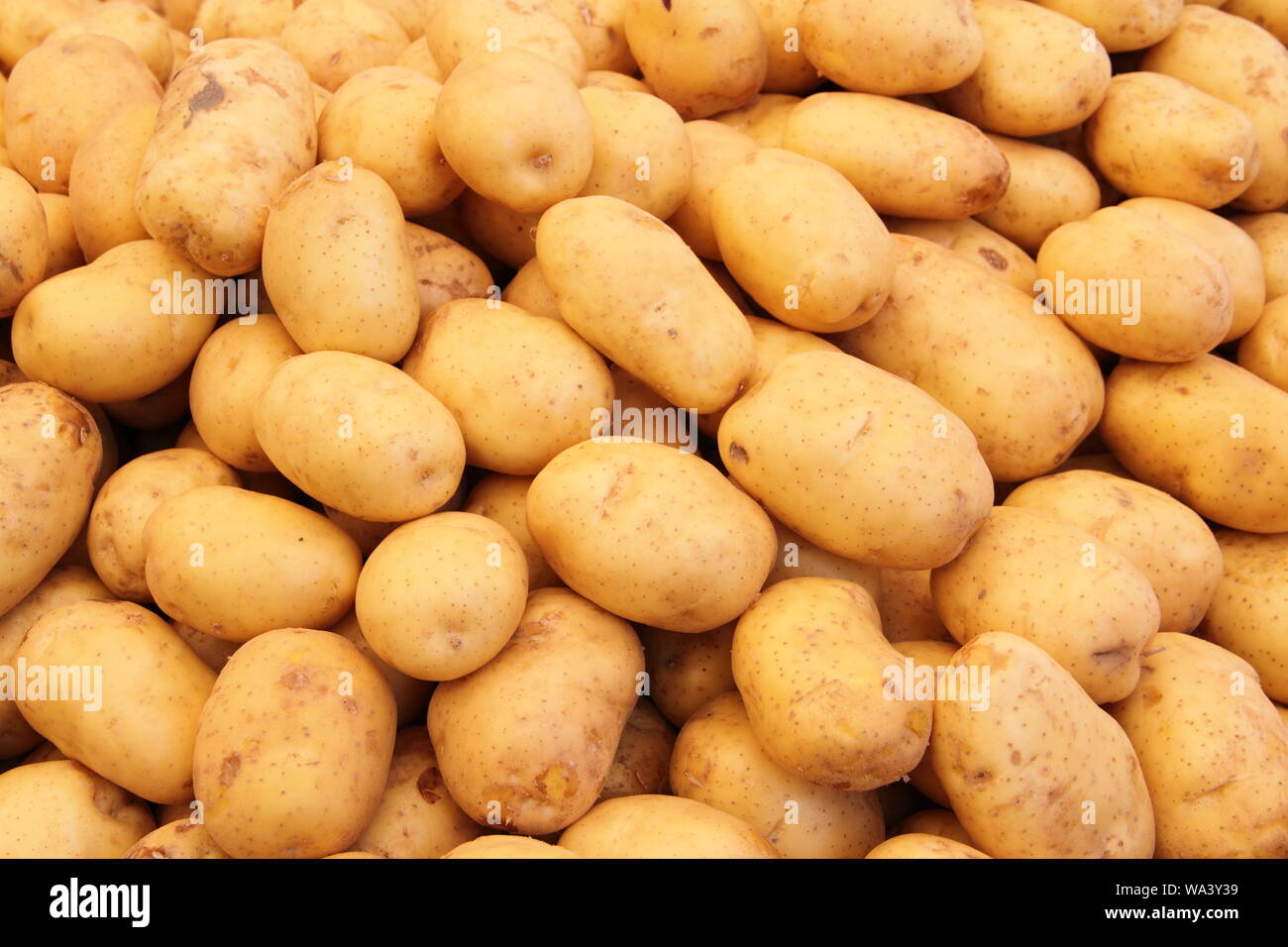 many potatoes in the supermarket Stock Photo - Alamy