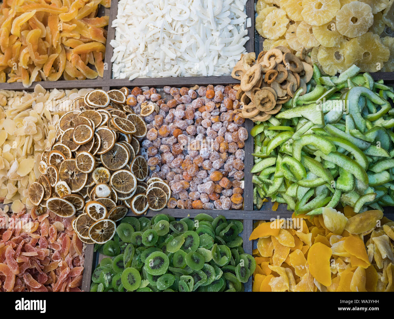 Dried fruits in Turkey markets Stock Photo - Alamy