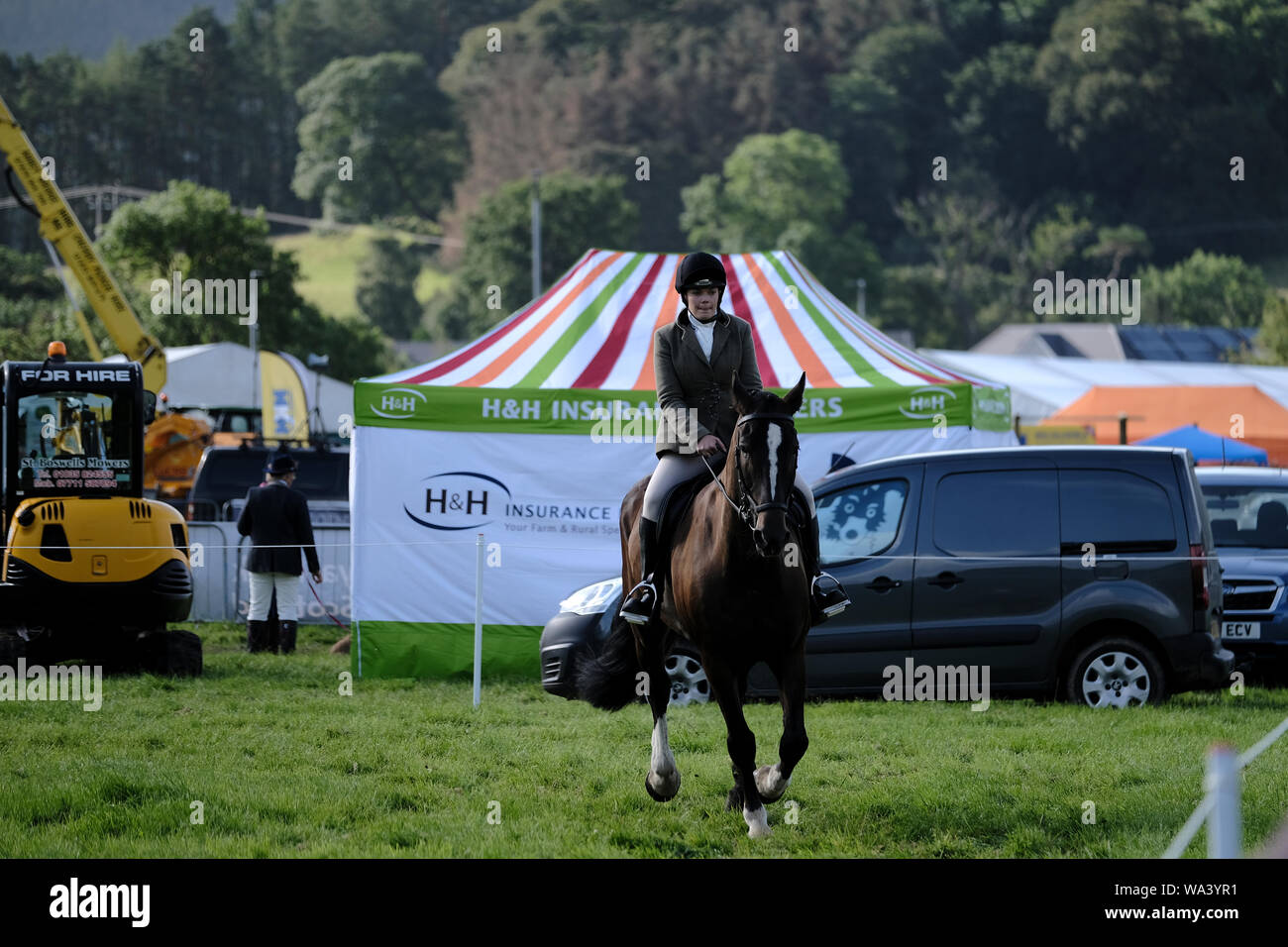 Peebles, UK. 17th Aug, 2019. Peebles, Scotland - August 17 ...