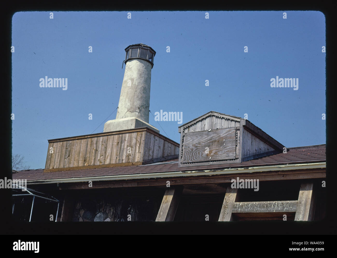 Boston Fish Market, roof detail, 8 Mile Road, Warren, Michigan Stock ...