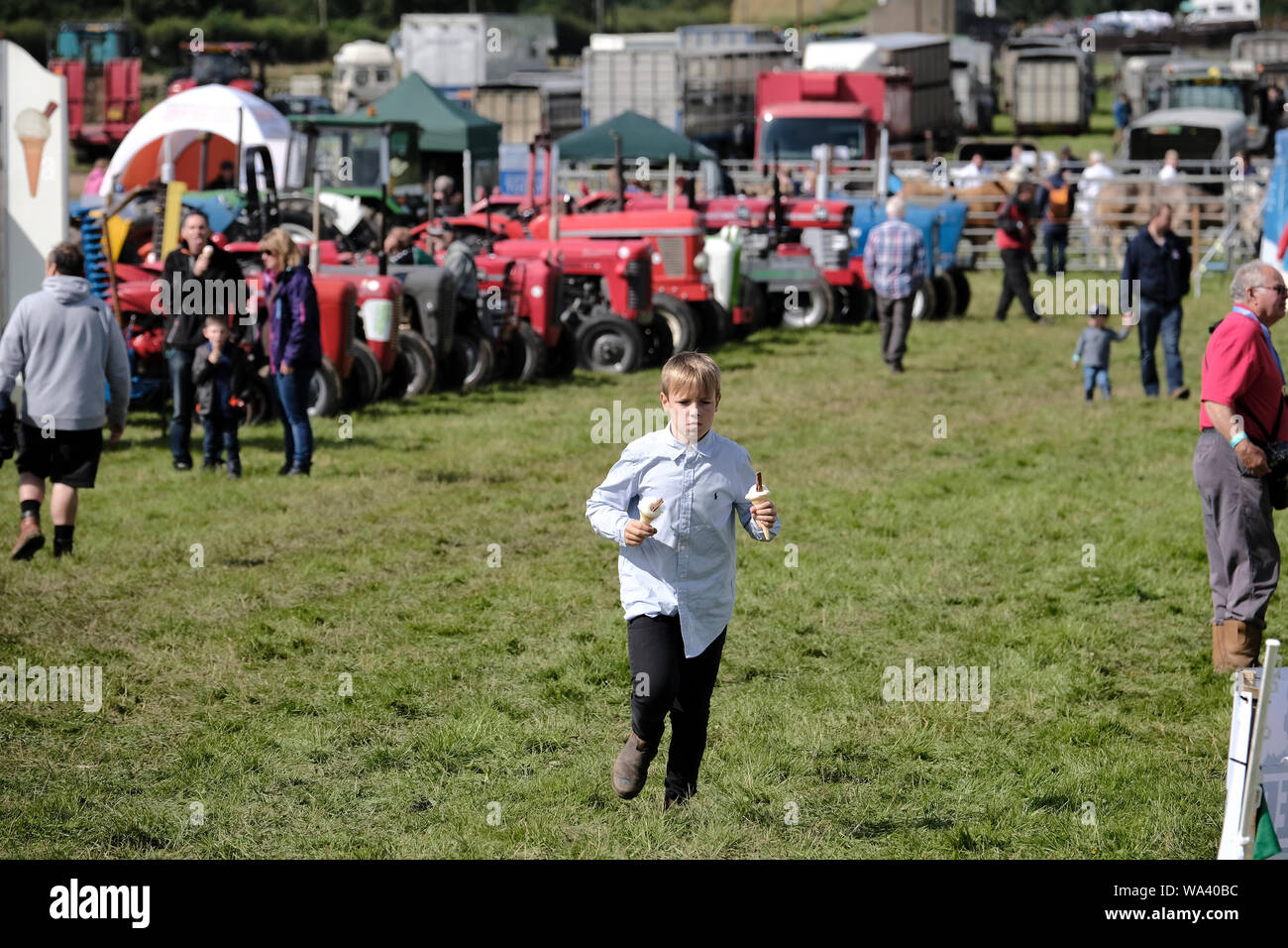 Peebles, UK. 17th Aug, 2019. Peebles, SCOTLAND - August 17 ...
