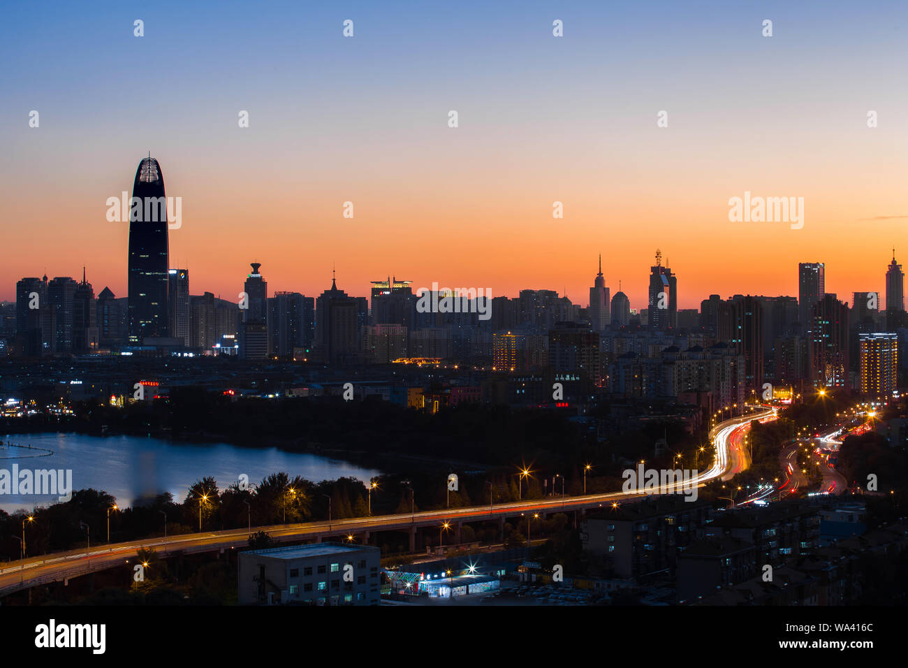Jinan skyline hi-res stock photography and images - Alamy