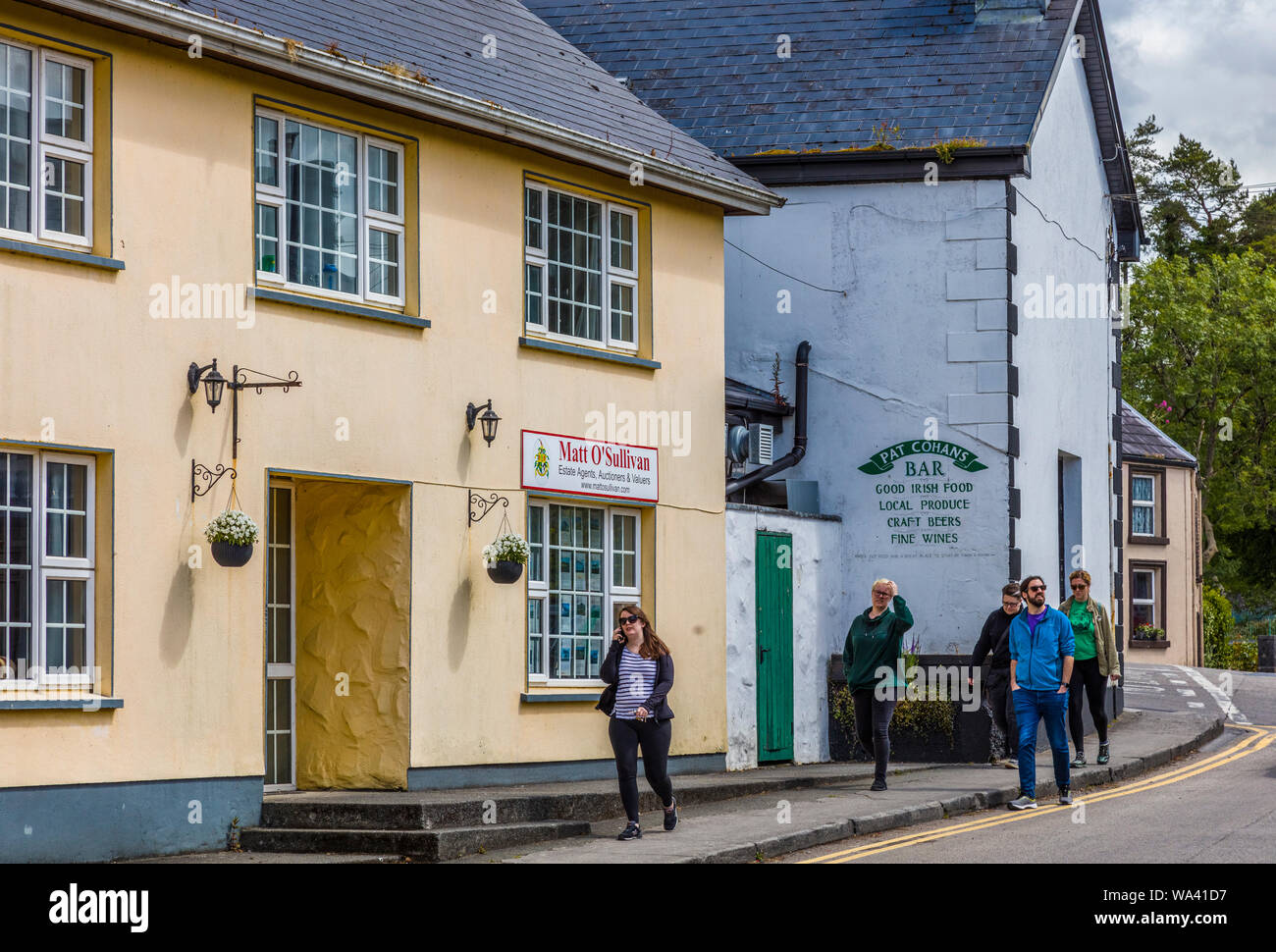 Village of Cong in Couny Mayo Ireland used for filming of The Quiet Man ...