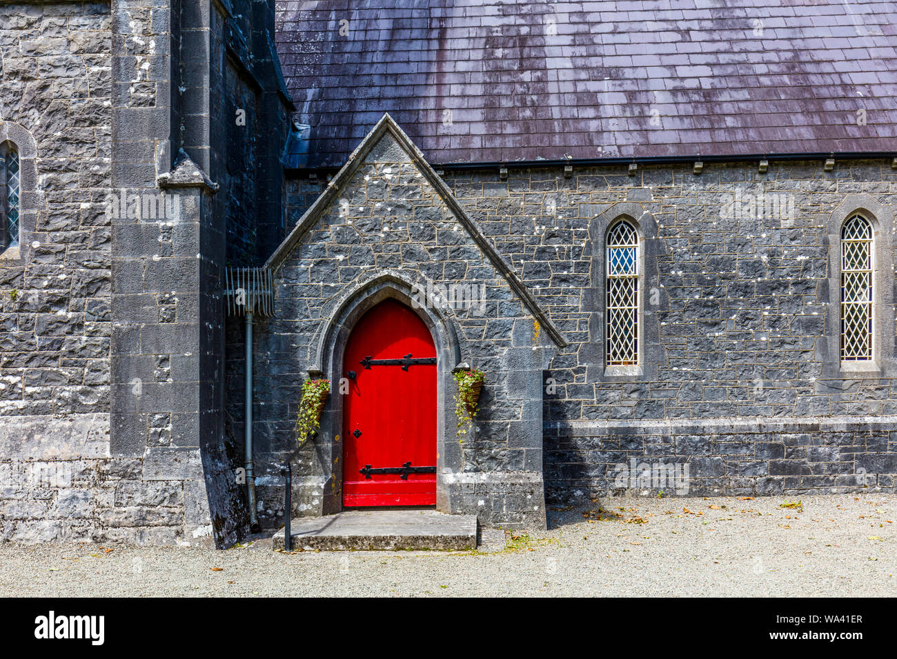 Village of Cong in Couny Mayo Ireland used for filming of The Quiet Man ...