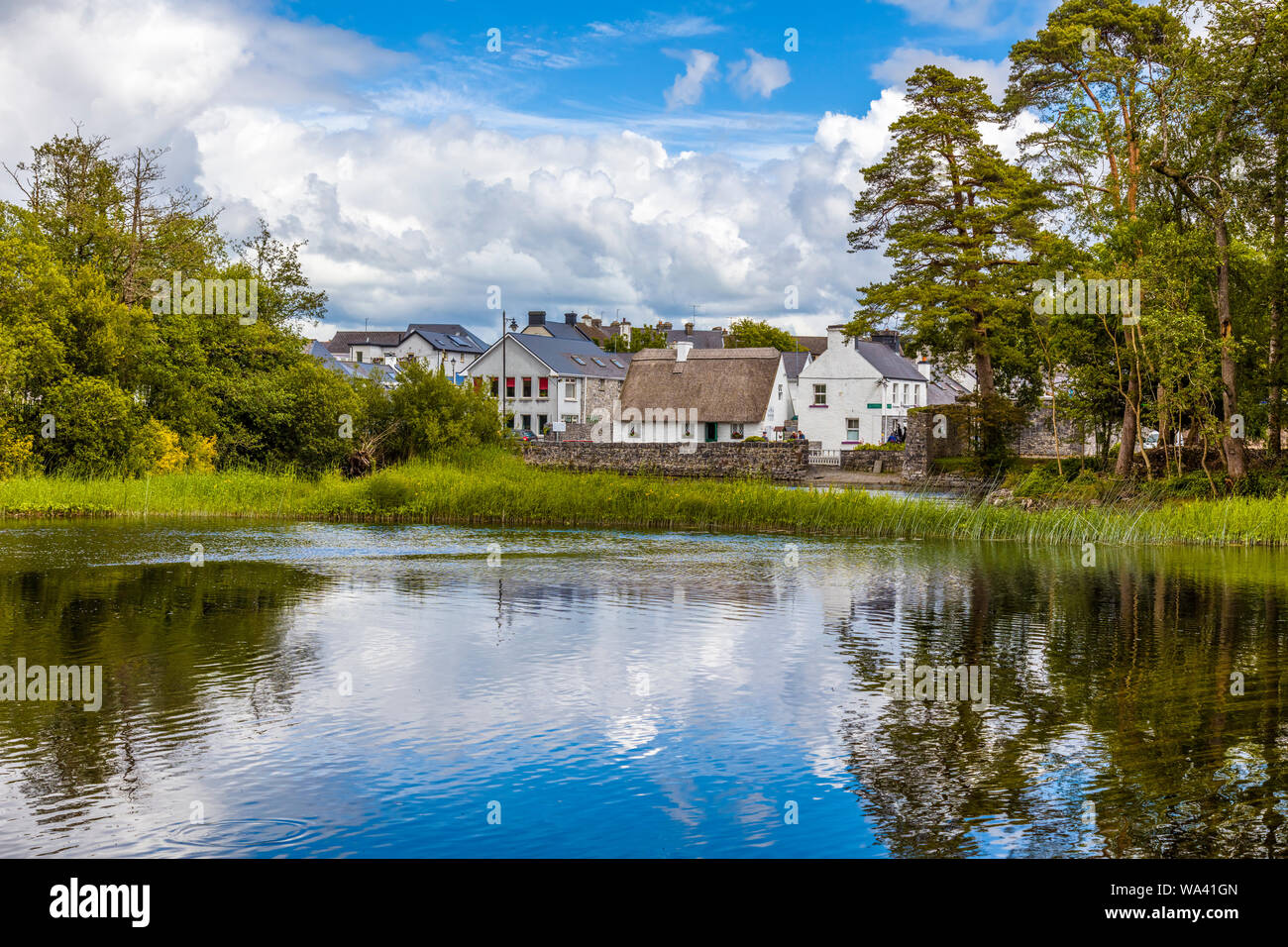 Village of Cong in Couny Mayo Ireland used for filming of The Quiet Man ...