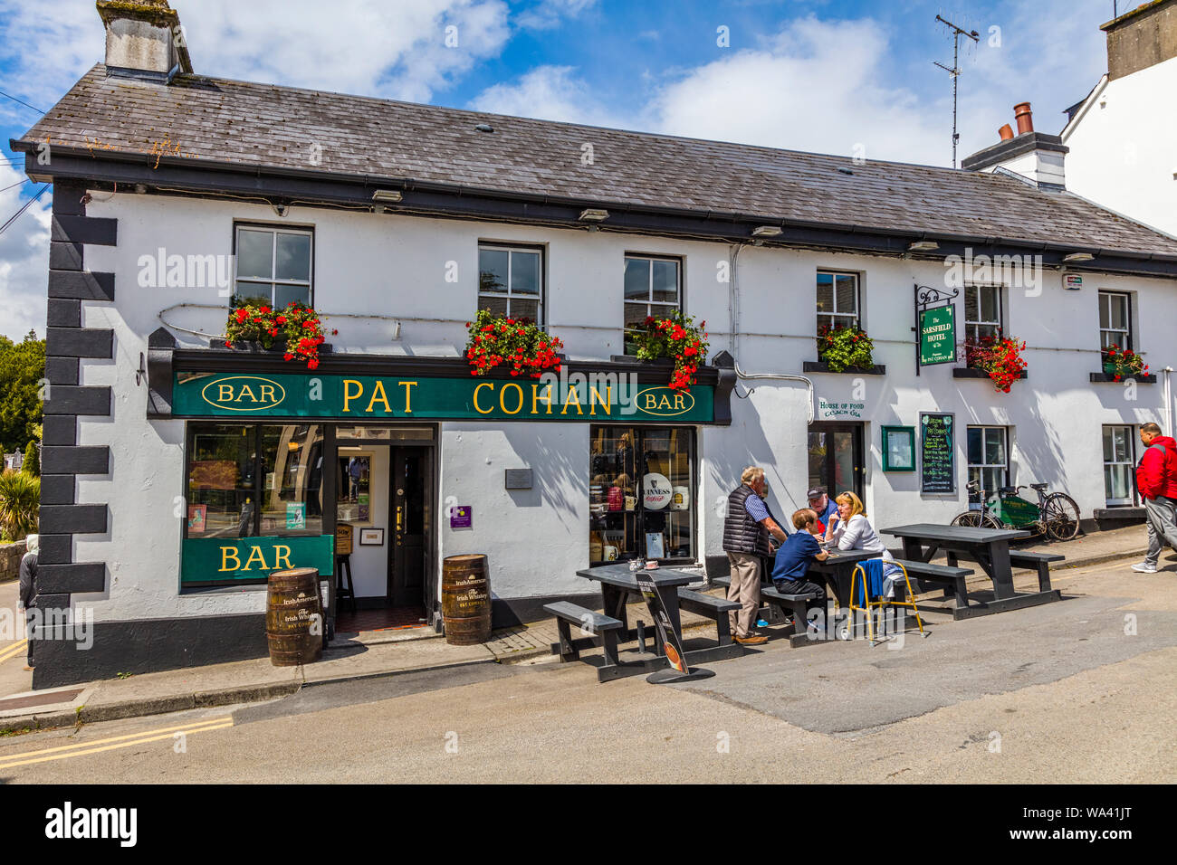 Village of Cong in Couny Mayo Ireland used for filming of The Quiet Man ...
