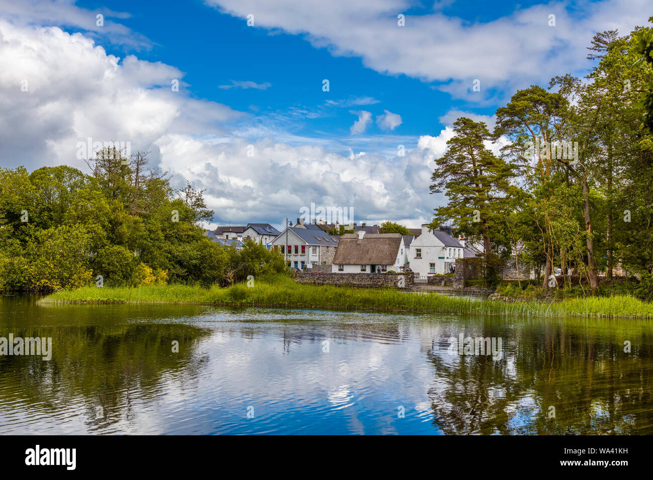 Village of Cong in Couny Mayo Ireland used for filming of The Quiet Man ...