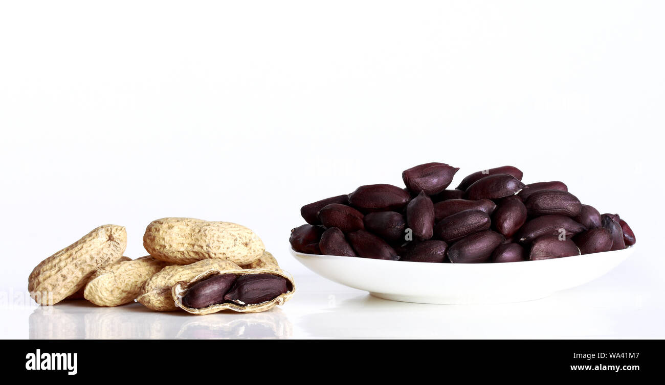 Selenium-rich black peanut Stock Photo - Alamy