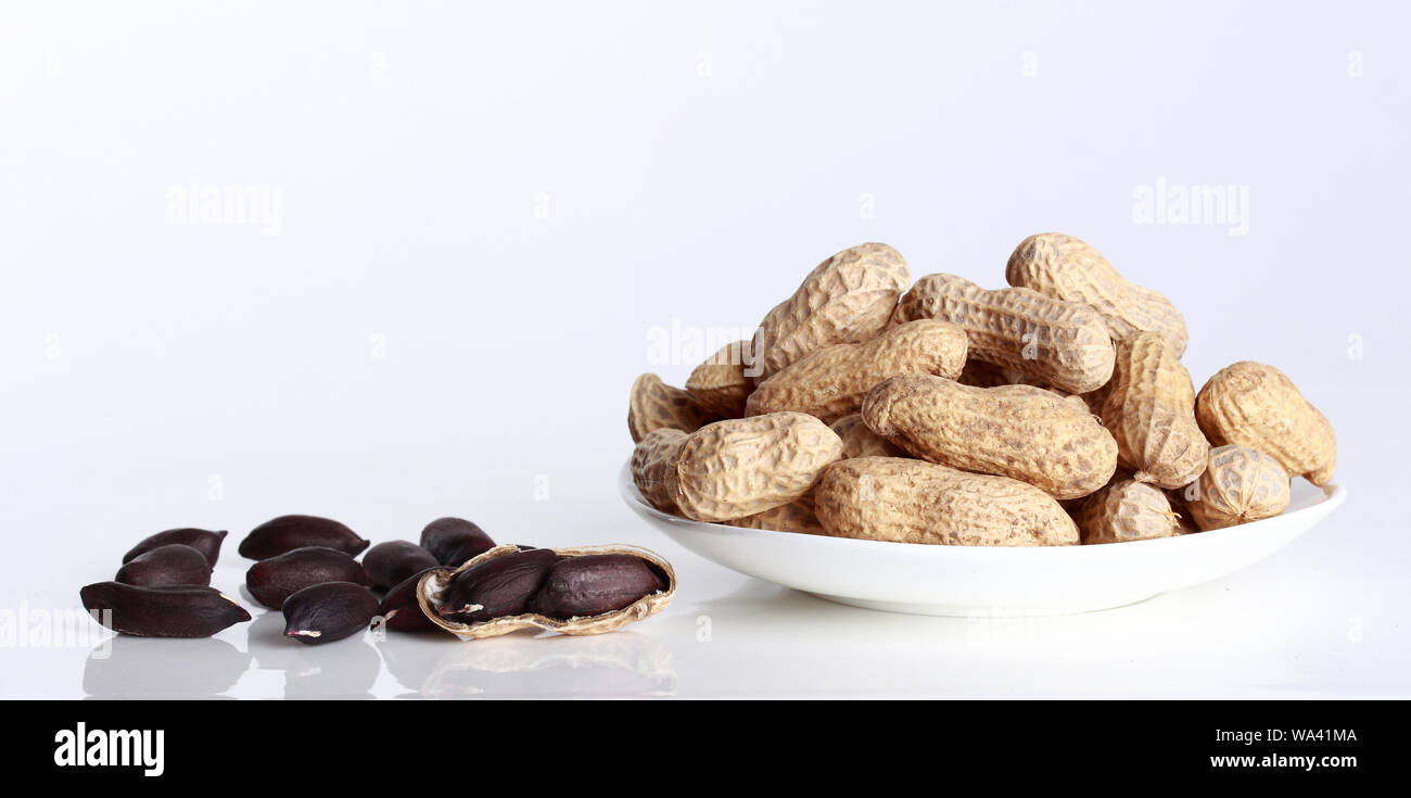 Selenium-rich black peanut Stock Photo - Alamy