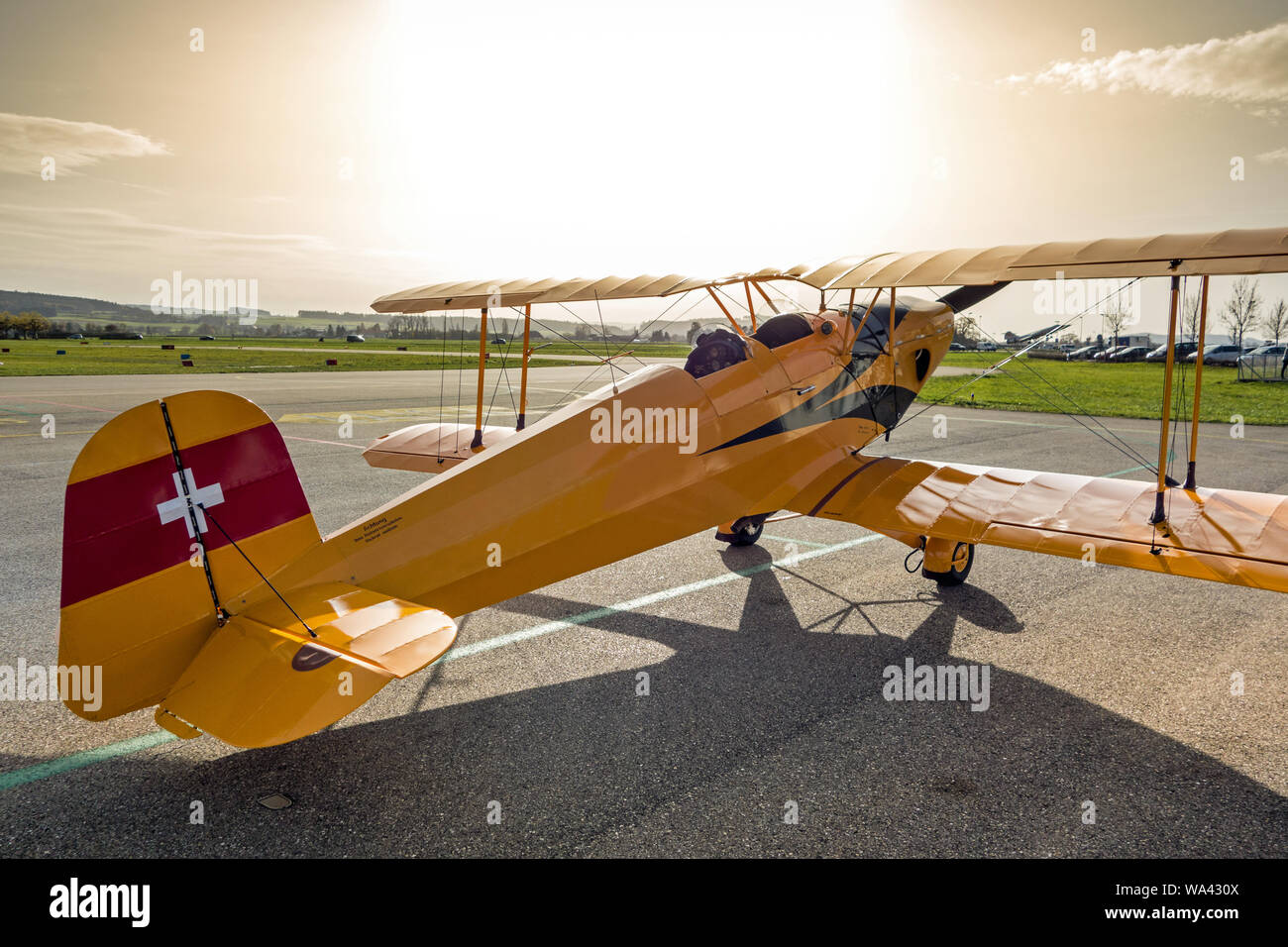 Jungmeister biplane hi-res stock photography and images - Alamy