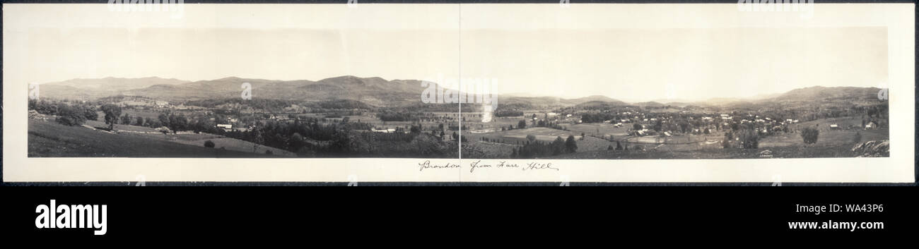 Brandon from Farr Hill Stock Photo - Alamy