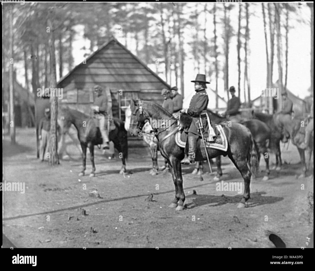 Civil war union cavalry on horseback hi-res stock photography and ...
