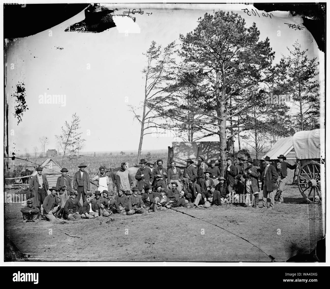 Brandy Station, Va. Scouts and guides of the Army of the Potomac Stock ...