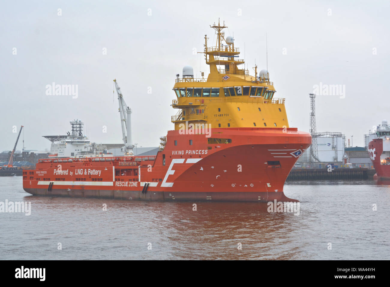 LNG-powered Offshore Supply Vessel Stock Photo - Alamy LNG-powered Offshore Supply Vessel Stock Photo - Alamy