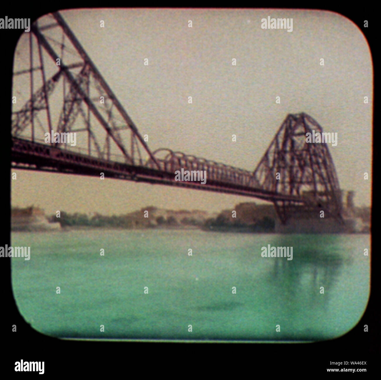 Bridge over the Indus at Sukkur Stock Photo - Alamy