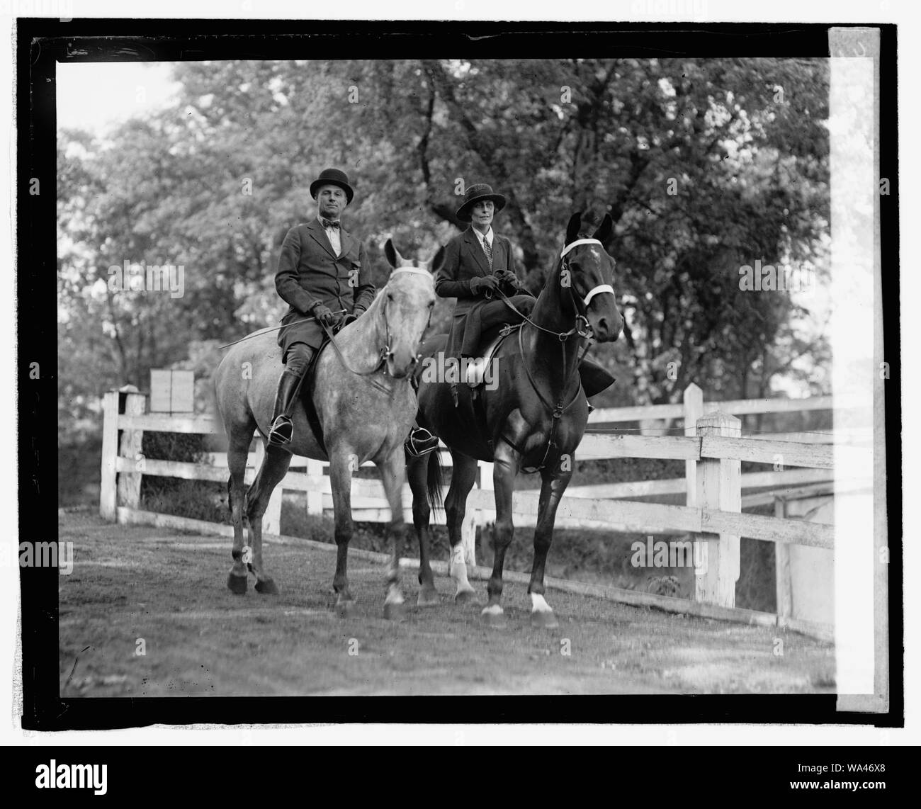 Brig. Gen. & Mrs. Wm. Mitchell, [9/24/24] Stock Photo - Alamy