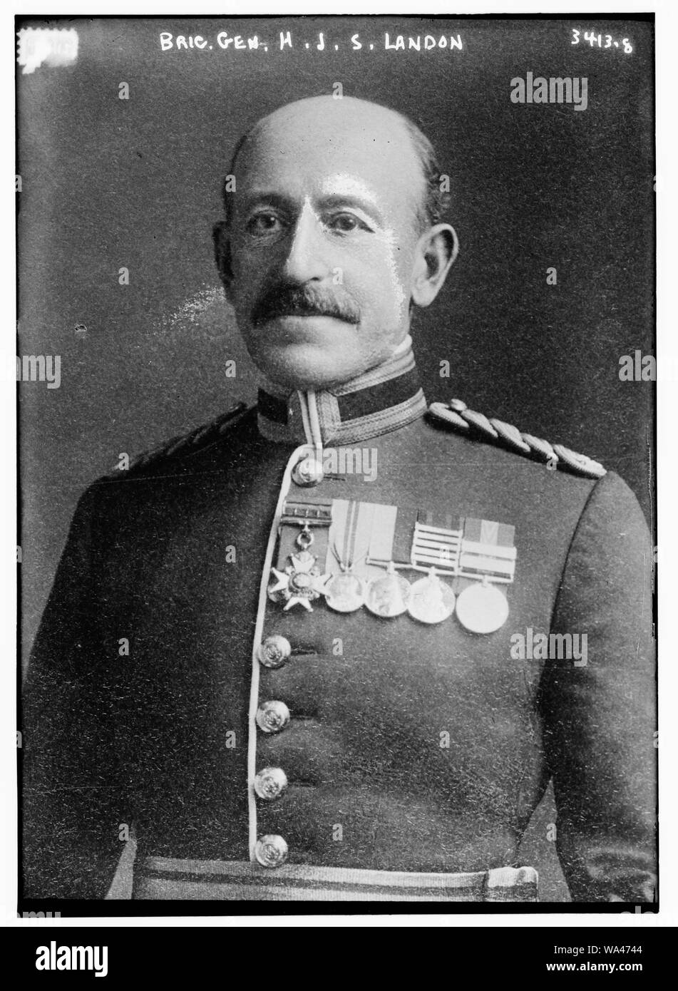 Brig. Gen. H. J. S. Landon Stock Photo - Alamy