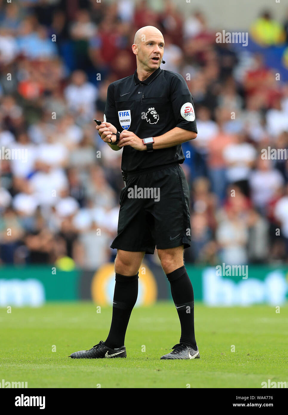 Match referee Anthony Taylor during the Premier League match at The ...