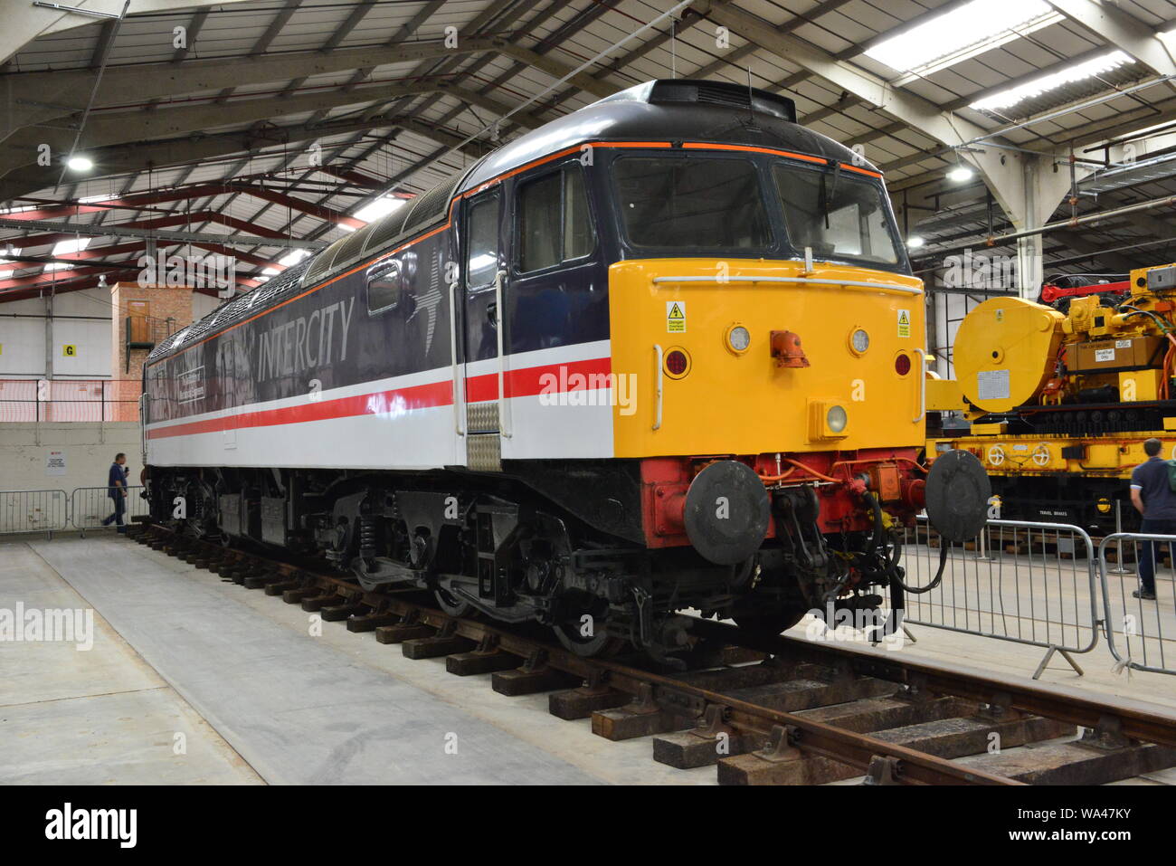 A class 47/4 Diesel electric locomotive Stock Photo - Alamy
