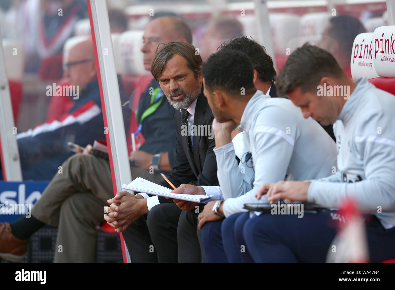 Derby County manager Phillip Cocu during the Skybet Championship match ...