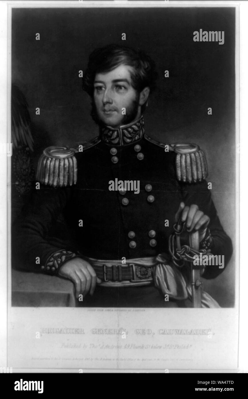 George cadwalader hi-res stock photography and images - Alamy