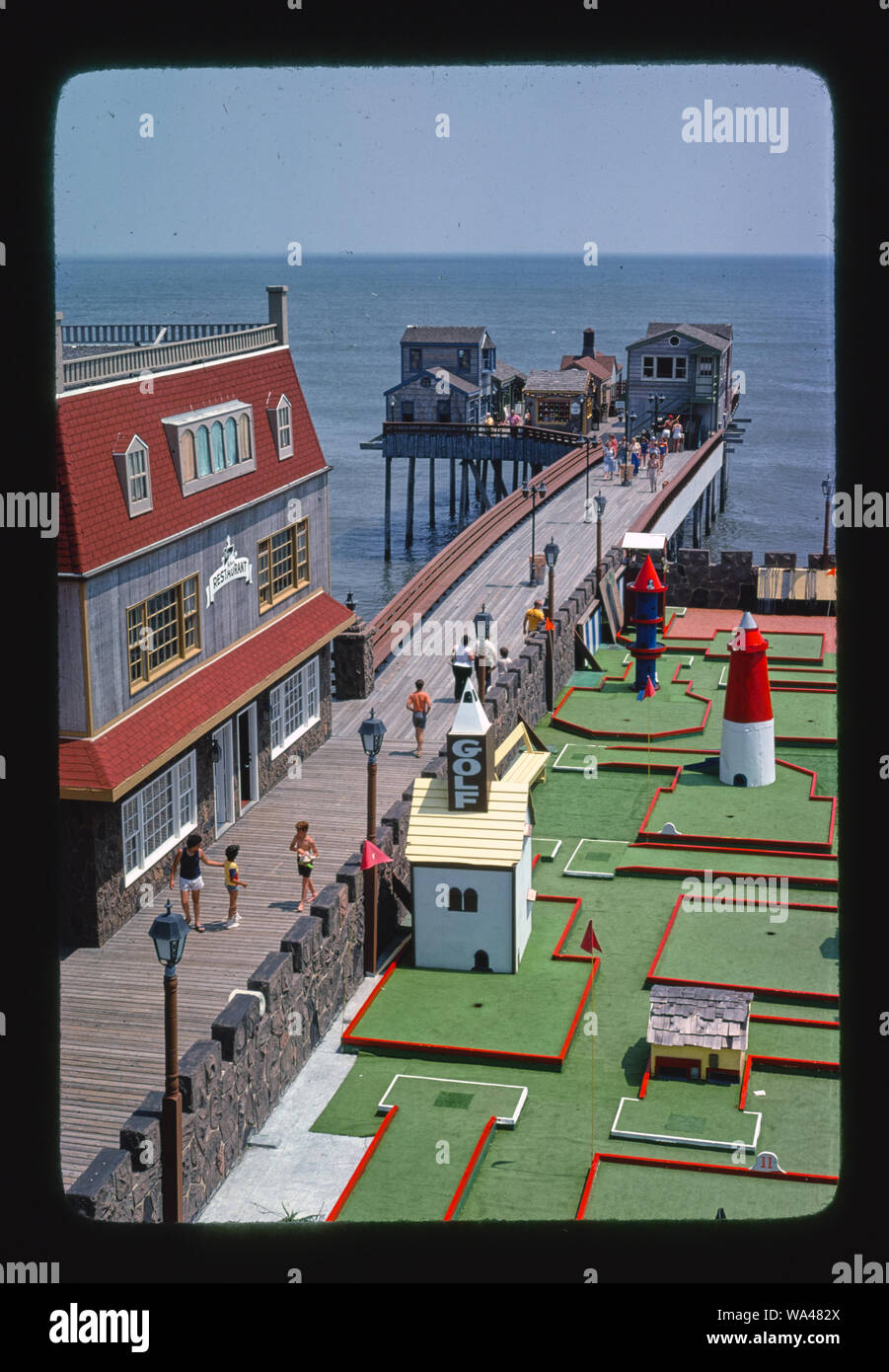 Brigantine Castle Pier, Brigantine, New Jersey Stock Photo - Alamy