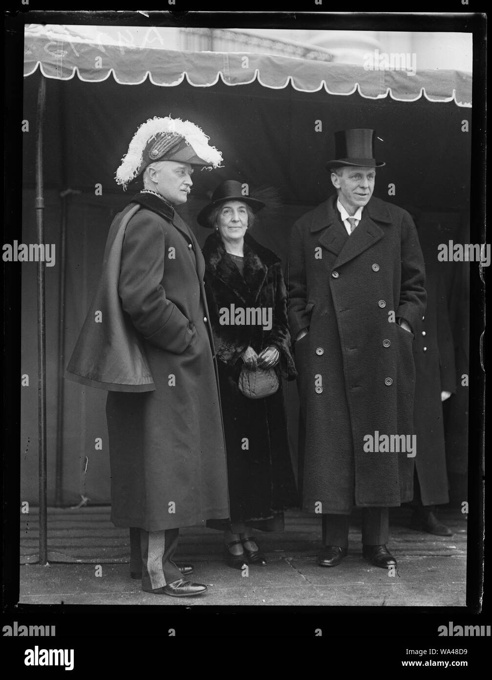 British Ambassador Esme Howard at left Stock Photo - Alamy